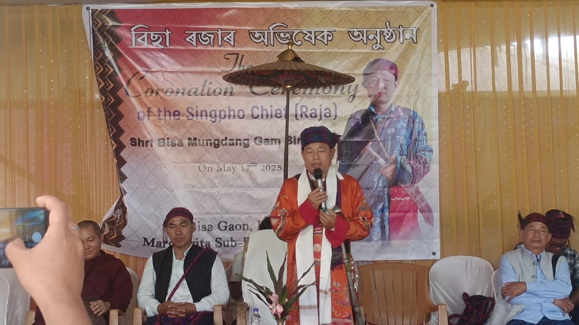 Bisa Mungdang Gam Singpho Coronated as 8th Chief of the Singpho ...