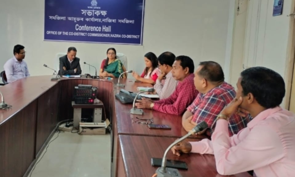 Press Conference Regarding Upcoming Panchayat Elections in Nazira ...