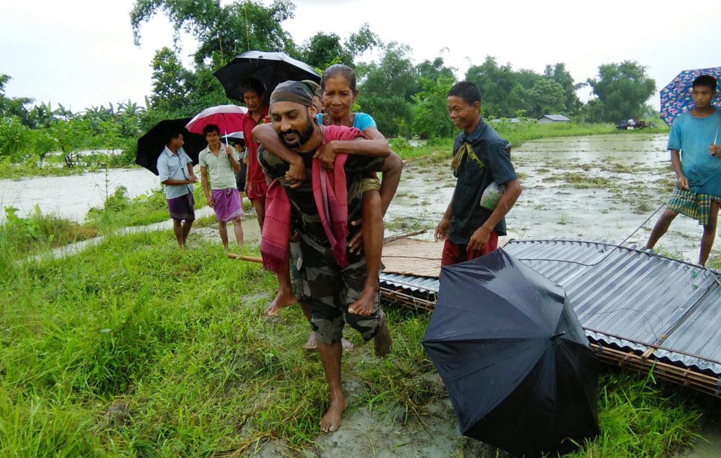 Flood situation grim in Kokrajhar, Chirang | Assam Times