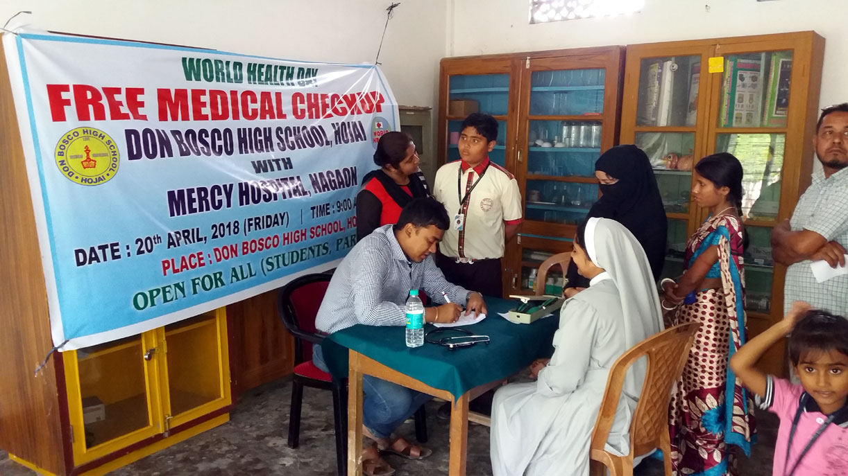 Free Health Check Up Camp in Hojai | Assam Times
