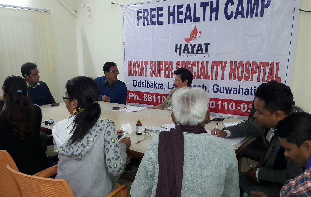 Hayat Hospital conducts GPC clinic | Assam Times