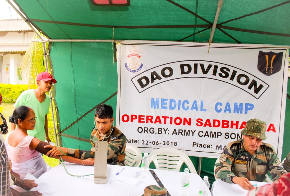 Army organizes medical camp at Charaideo | Assam Times