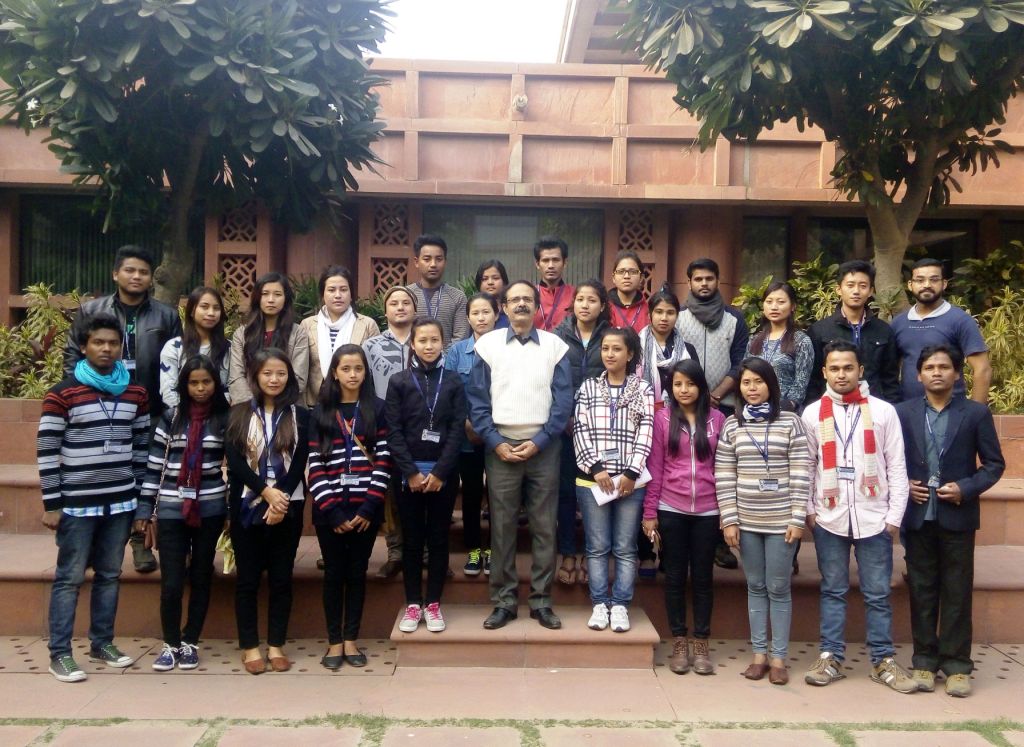 First batch of ADBU students visit Parliament | Assam Times