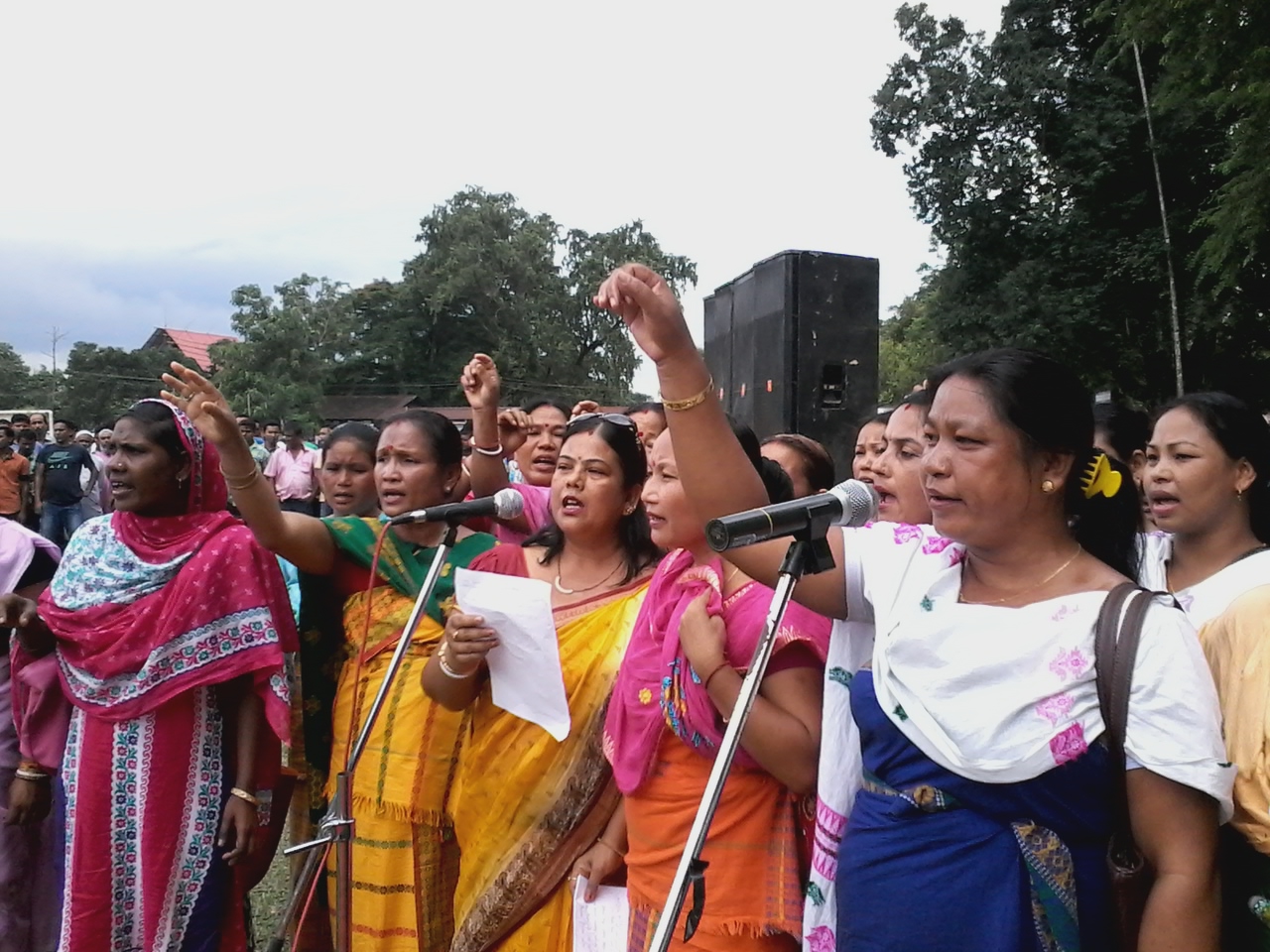 BPF organizes protest demonstration | Assam Times