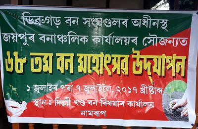 Van Mahotsav celebration begins at Namrup . | Assam Times