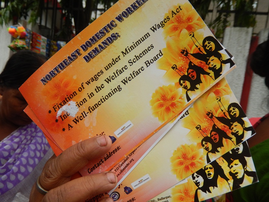 Post Card campaign by domestic workers | Assam Times