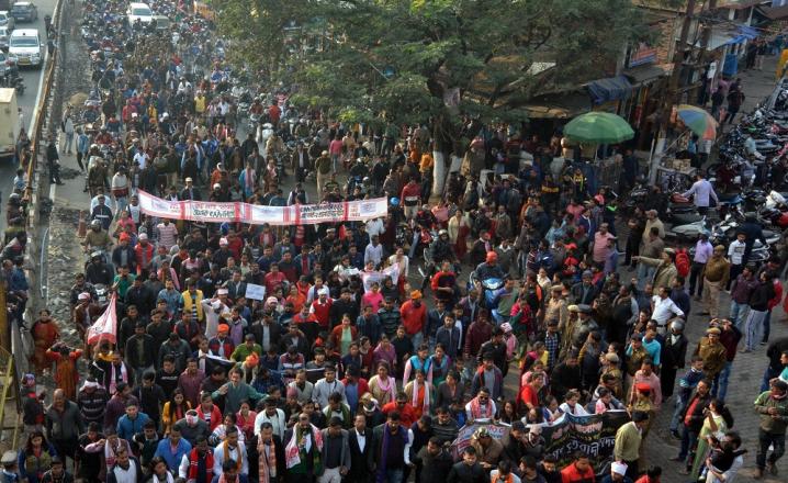 Artists take out massive rally in Guwahati against #CAA | Assam Times