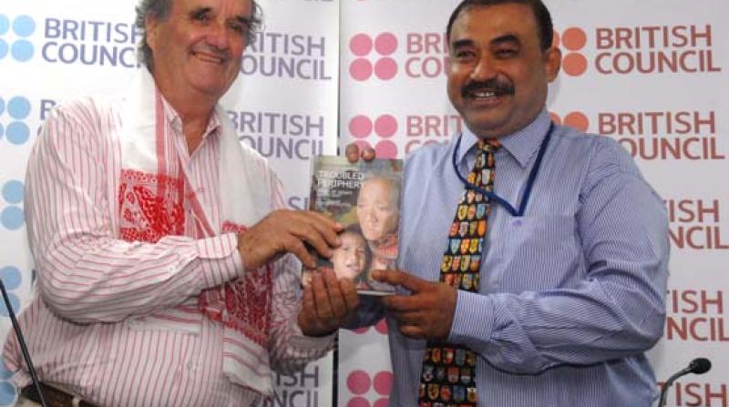 Mark Tully releases Subir Bhaumik’s book | Assam Times